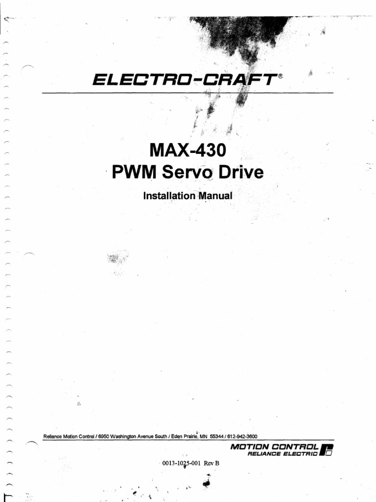 Manual Max 430 | PDF