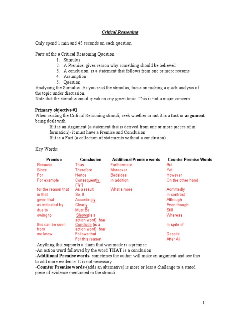 Nightblade CR | PDF | Argument | Reason