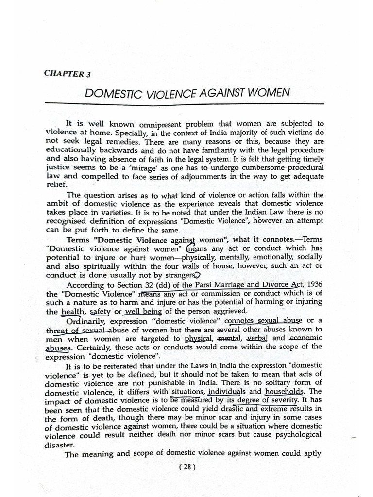 Domestic Violence | PDF