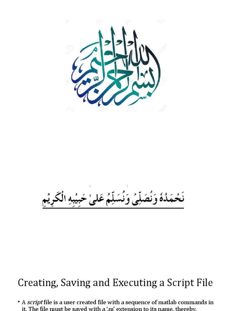 Matlab Lecture 6 | PDF