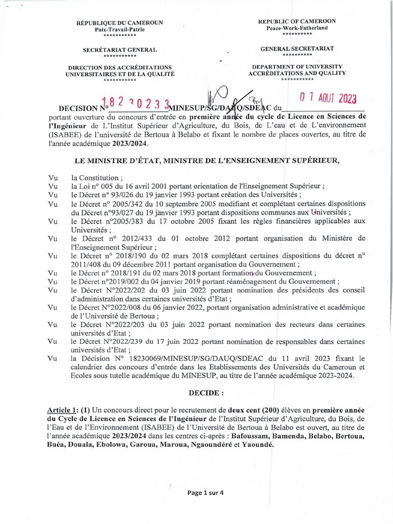 Licence Fr. 1 | PDF