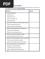 Metoclopramide CRI Calculator for Dogs | PDF
