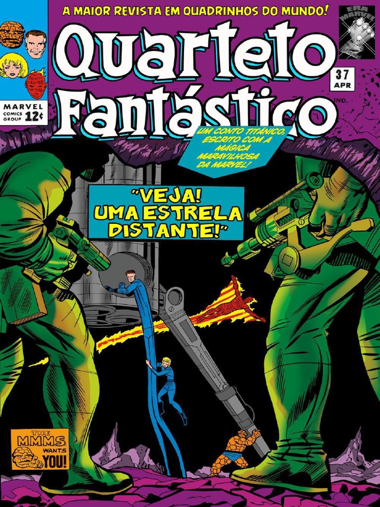 HQS Do Quarteto Fantástico Conhecendo o Planeta Skrull - Ed 37 | PDF