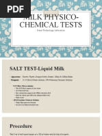 Determination of Fat in Milk by Gerber Method | PDF | Milk | Water