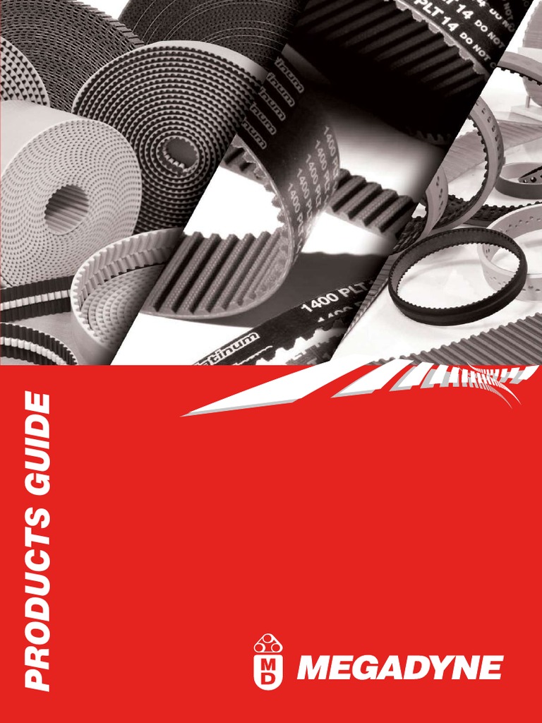 Product Guide Megadyne en | PDF | Belt (Mechanical) | Mechanical ...