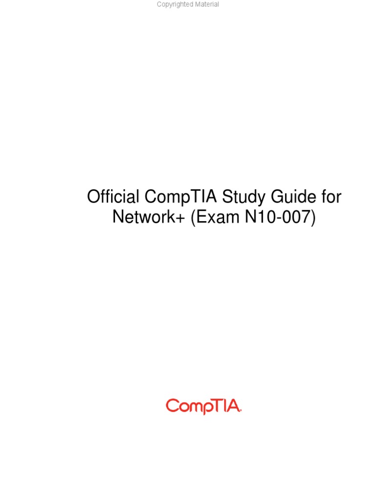 Network Studyguide n10-007 | PDF | Computers | Technology & Engineering