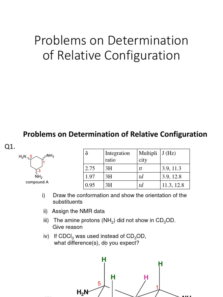 Problems and Answers On Determination of Relative Configuration-02-8 ...
