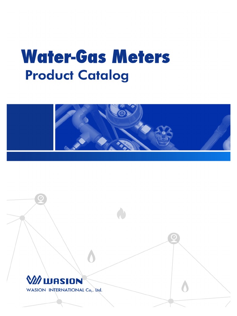 Water&Gas Meter Catalog | PDF