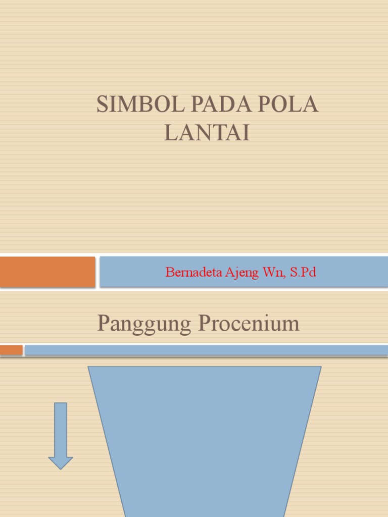 Simbol Pada Pola Lantai | PDF