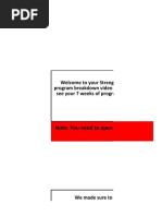 Russwole Powerbuilding Program Overview | PDF | Kettlebell | Recreation