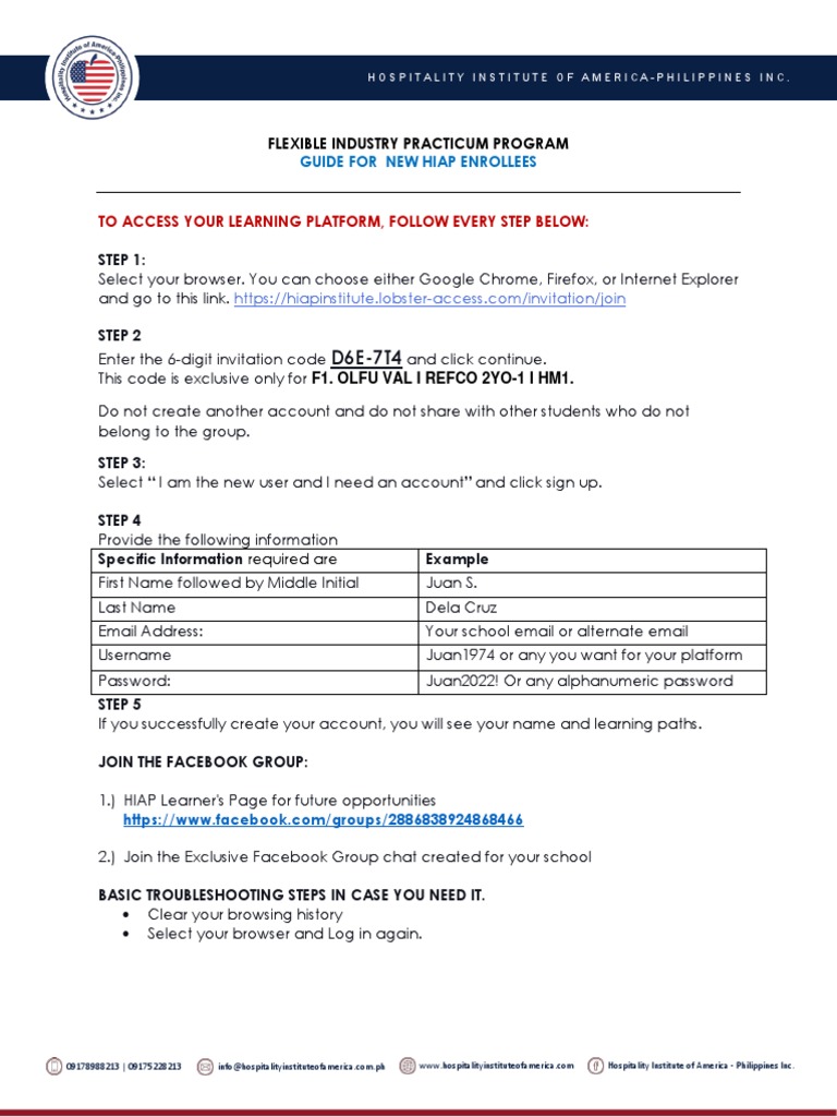 F1. Olfu Val I Refco 2yo 1 I HM1 Invitation Code 1 | PDF | Social Science