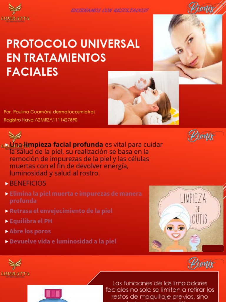 4 Clase Protocolo Universal en Faciales | PDF
