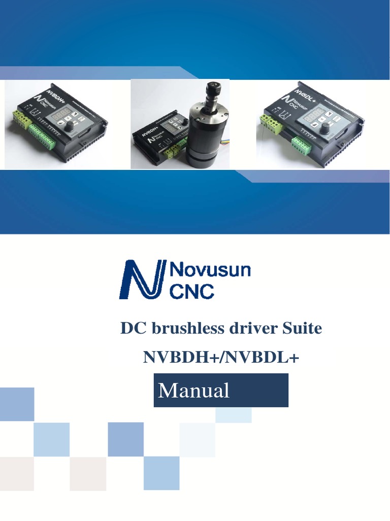 NVBDH+/NVBDL+ Driver Manual | PDF | Electric Motor | Power Supply