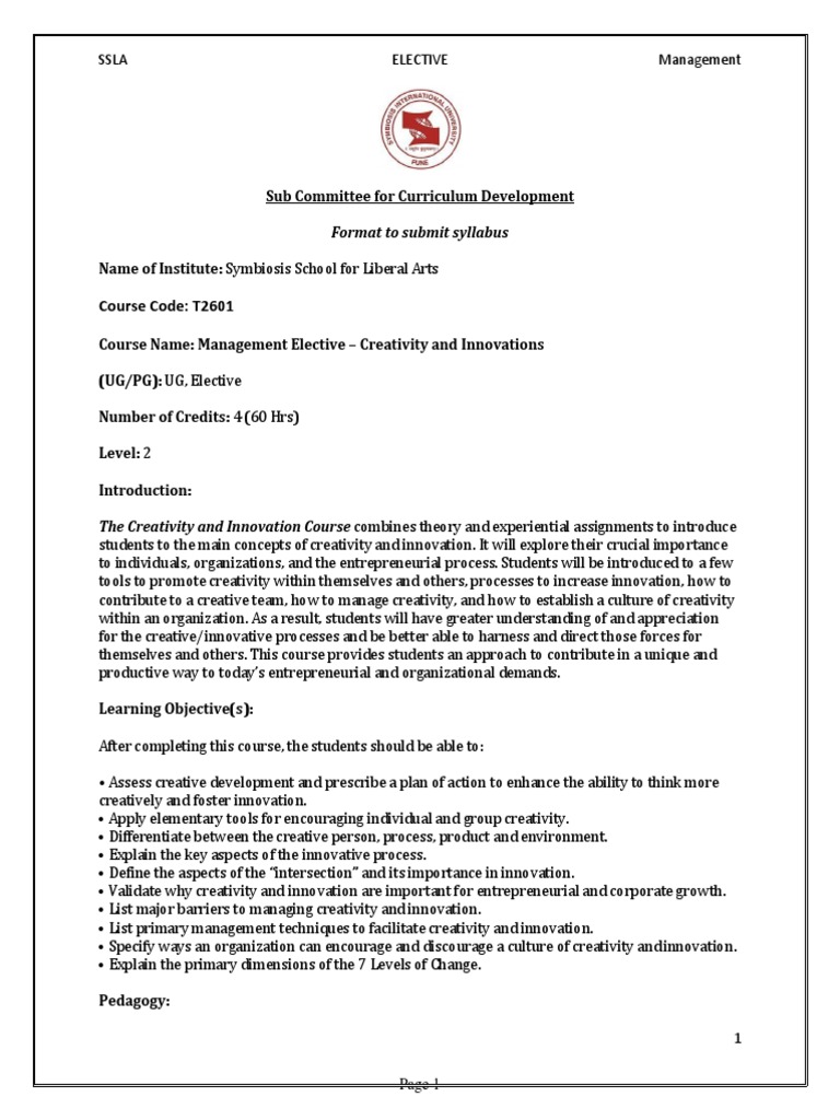 131 Ssla 1 | PDF | Creativity | Social Work