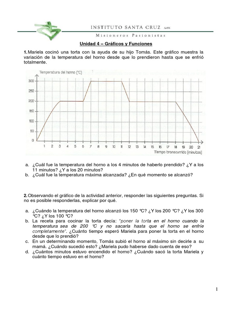 Guia Unidad 4 Funciones | PDF