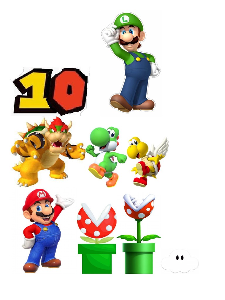 Super Mario Topo de Bolo | PDF