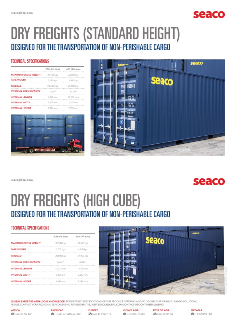 Especificações - SEACO | PDF