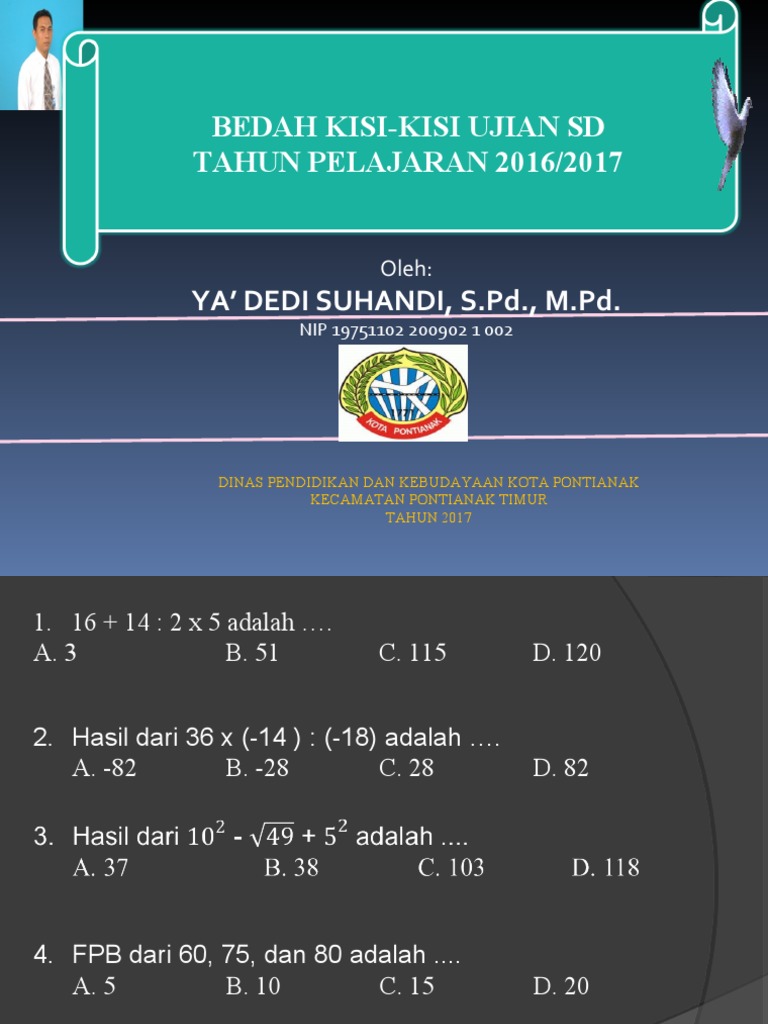 Latihan MTK 2019.1 | PDF | Metode & Bahan Ajar
