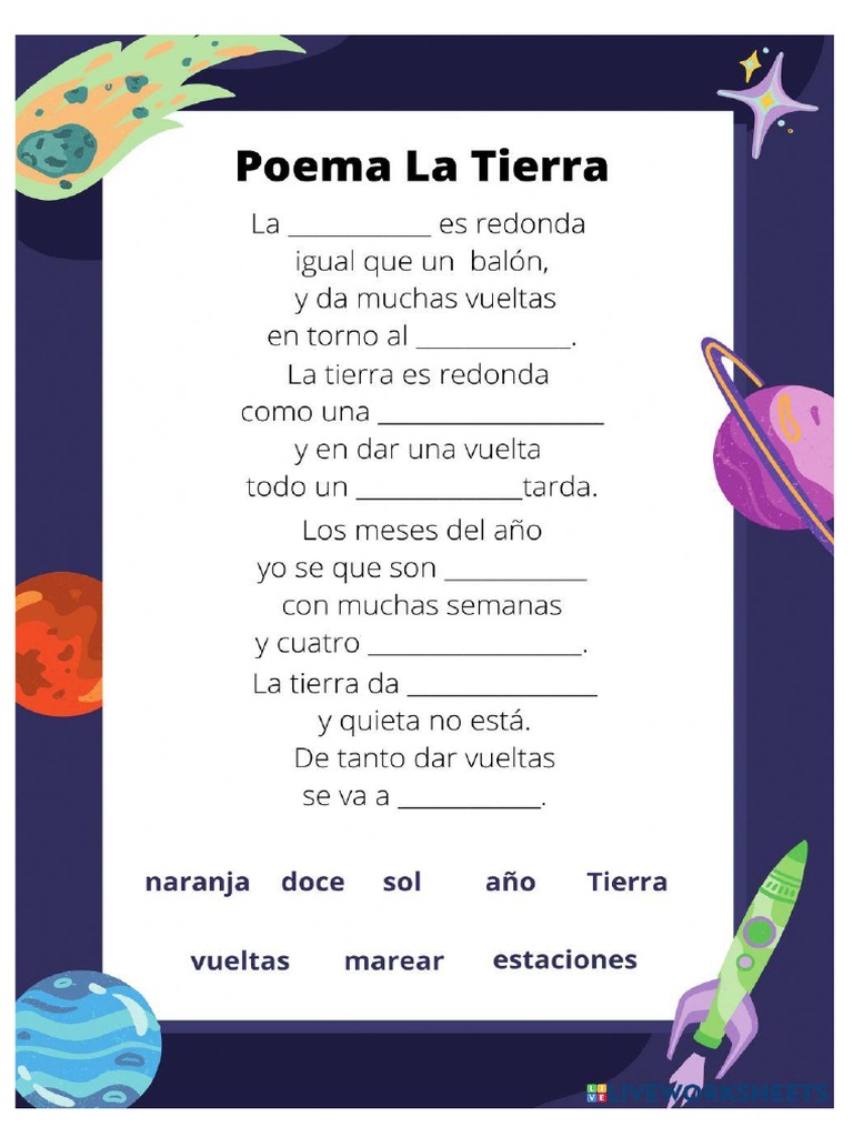 Poema A La Tierra | PDF