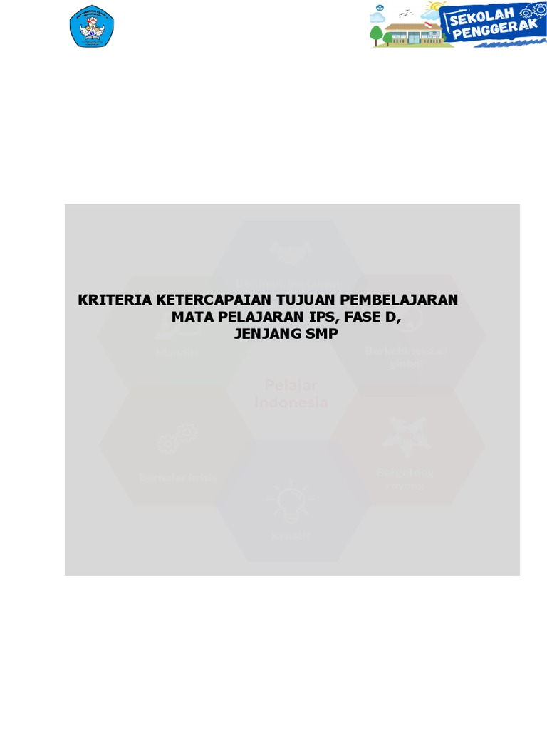 Contoh KKTP MATERI IPS - Share | PDF | Seni