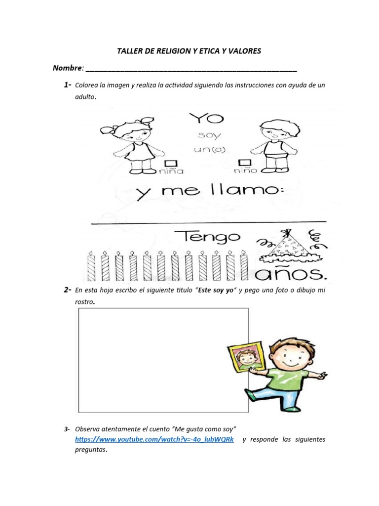 Taller de Religion y Etica y Valores - El Respeto | PDF