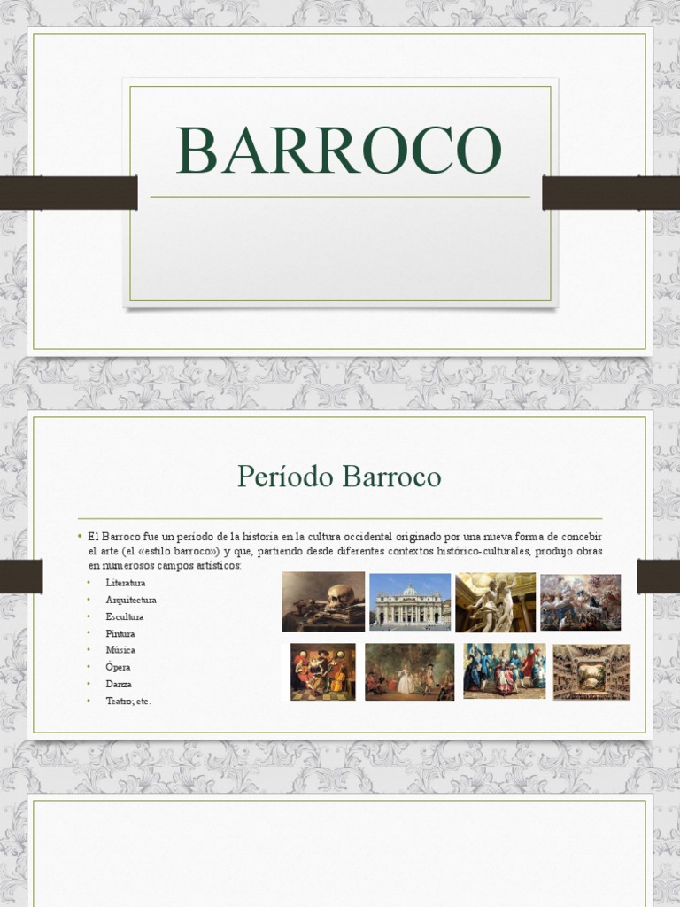 BARROCO | PDF | Barroco | Naturaleza muerta