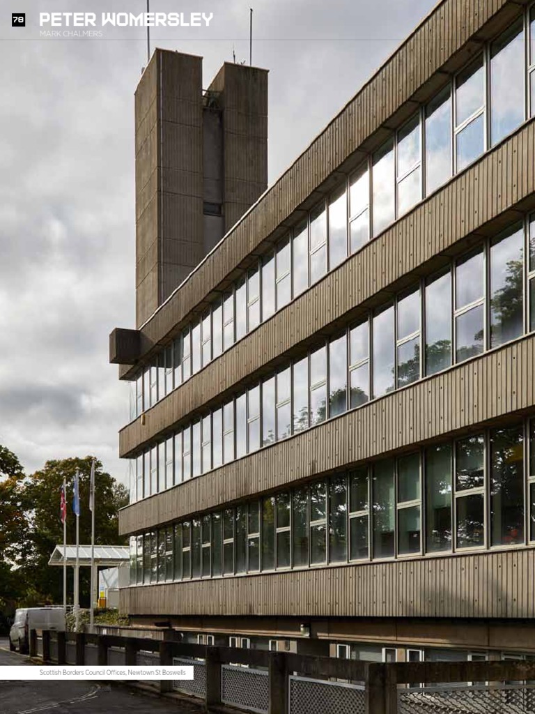 Mark Chalmers On Peter Womersley | PDF