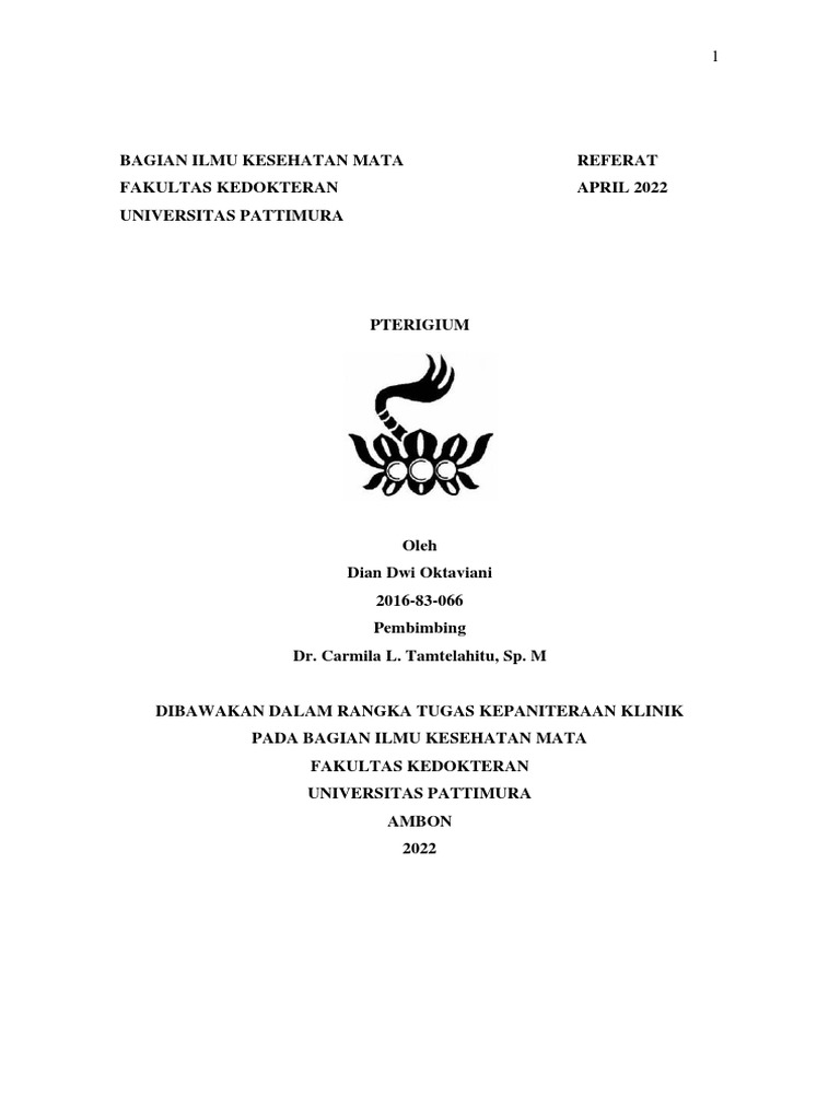 Referat - WORD - Dian Dwi Oktaviani | PDF