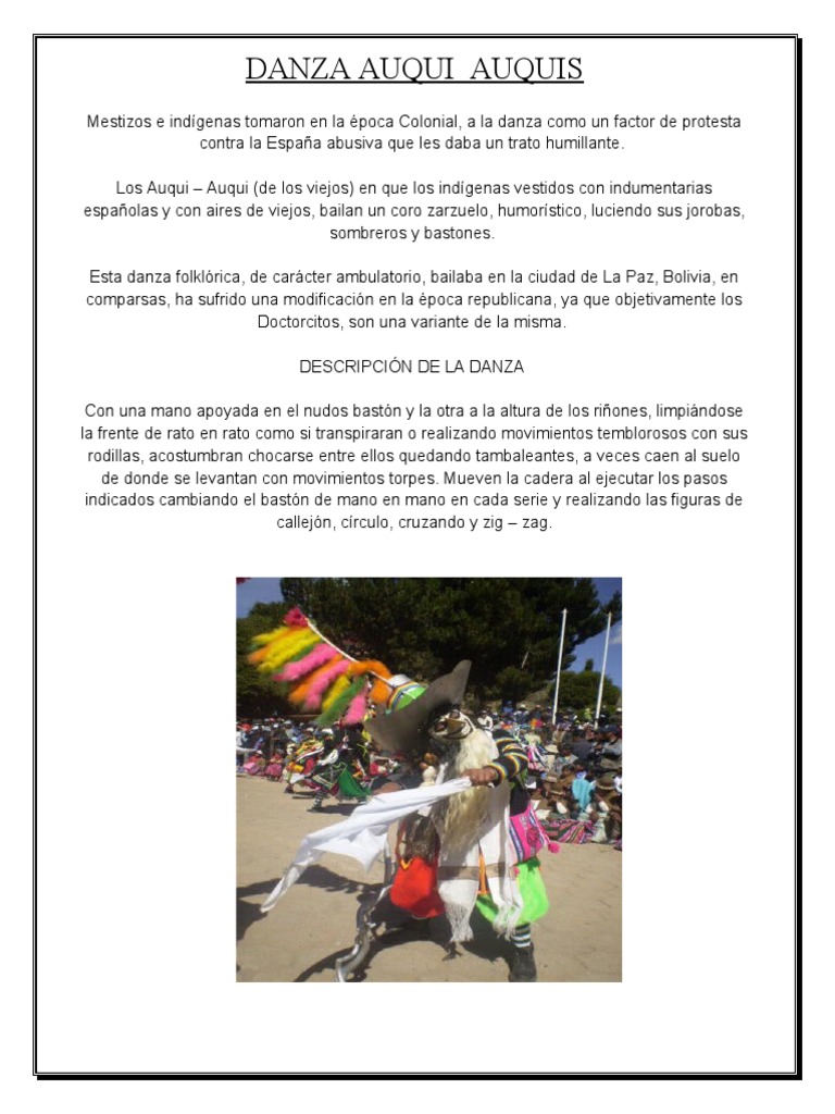 Danza Auqui Auquis | PDF