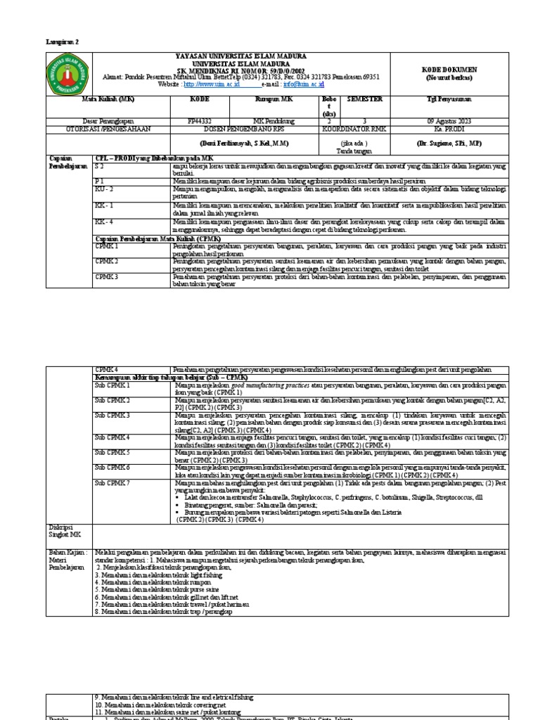 RPS Dasar Penangkapan Pak Doni | PDF