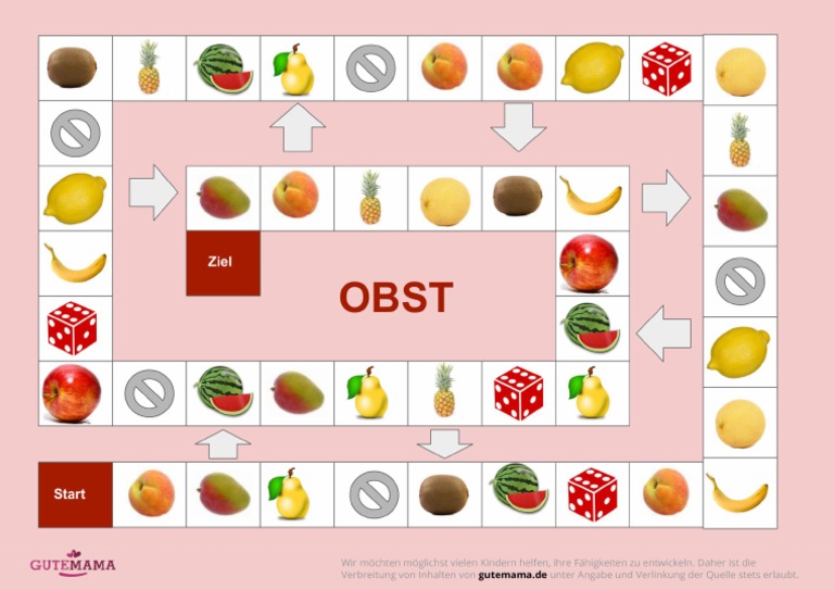 Spielplan Obst | PDF