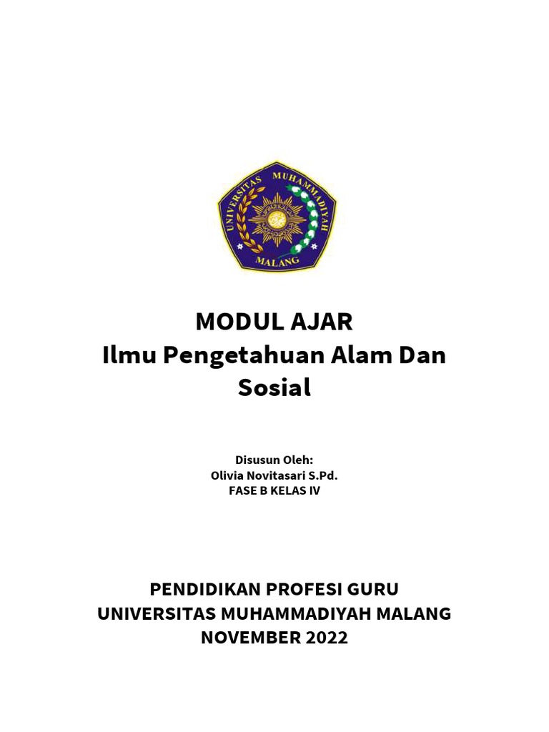 Format Modul Ajar PJBL | PDF
