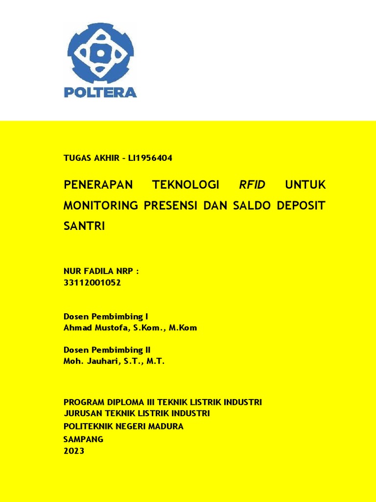 Laporan Ta - Nur Fadila (Fix) | PDF