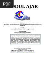 Modul Ajar DPIB Elemen 5 - Gambar Teknik | PDF