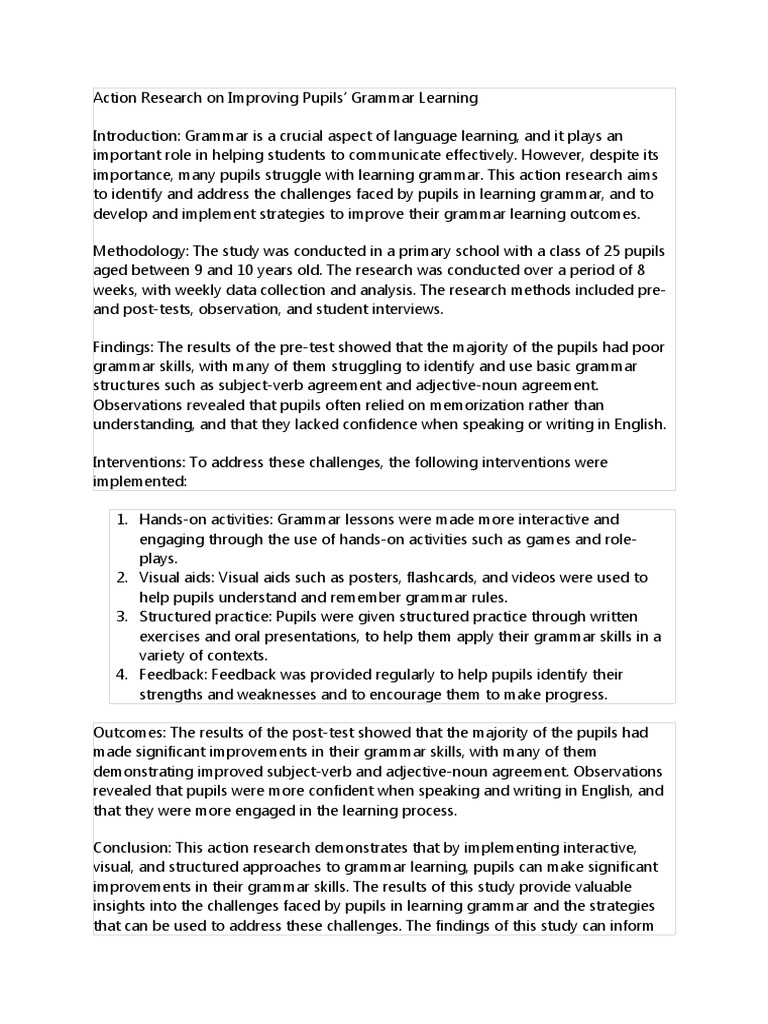 Action Research | PDF | Methodology | Survey Methodology