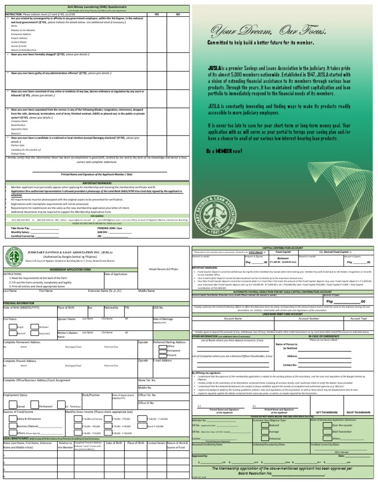 Membership Application Form | PDF