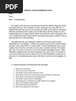 Narrative Text - Worksheet | PDF