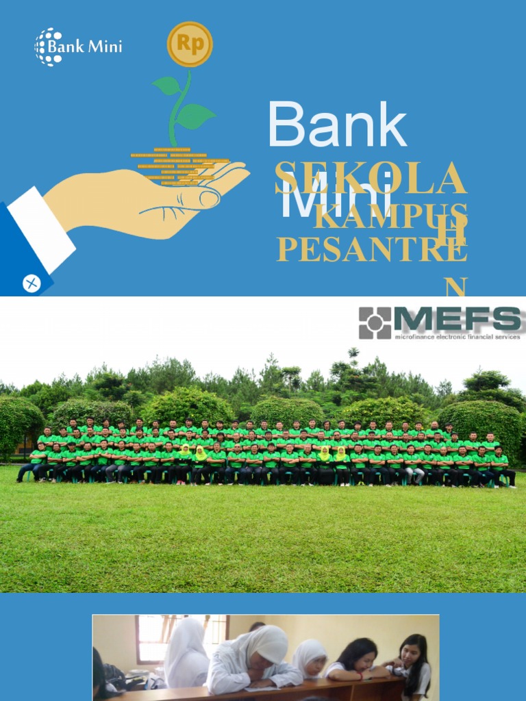 Bank Mini: Solusi Keuangan Sekolah | PDF