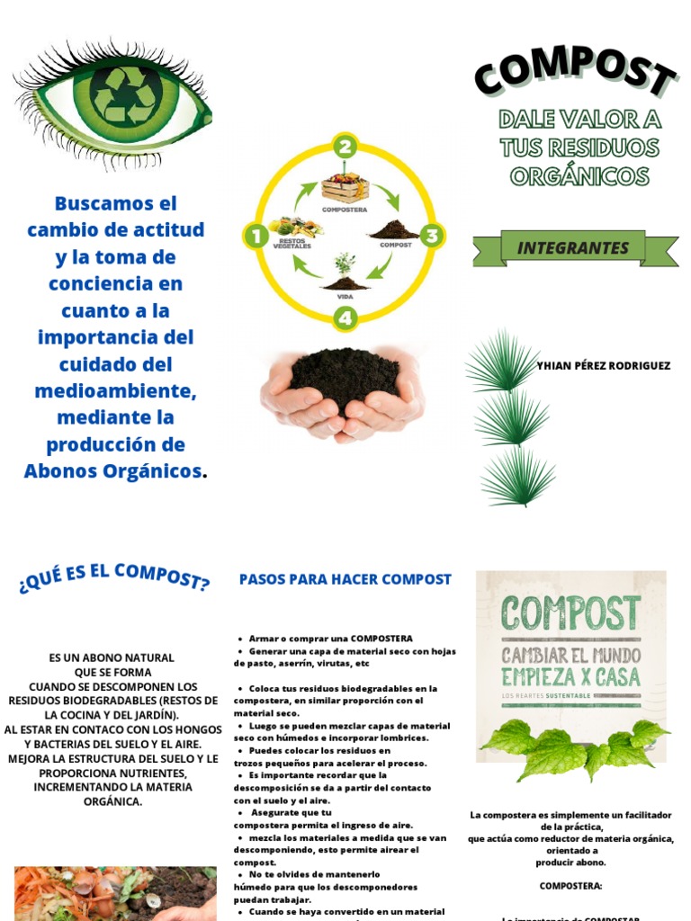 Triptico Sobre El Compost | PDF