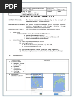 GR 9 DLP - Pythagorean Theorem | PDF | Triangle | Geometry