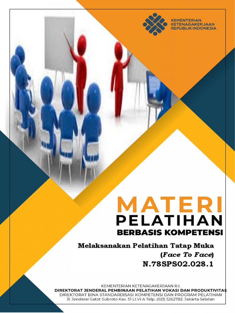 Buku Materi UK 3 - Melaksanakan Pelatihan Tatap Muka (Face To Face) | PDF