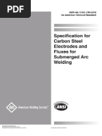 Aws D1.1-Tabla 8.1 - Seccion 8 | PDF | Welding | Construction