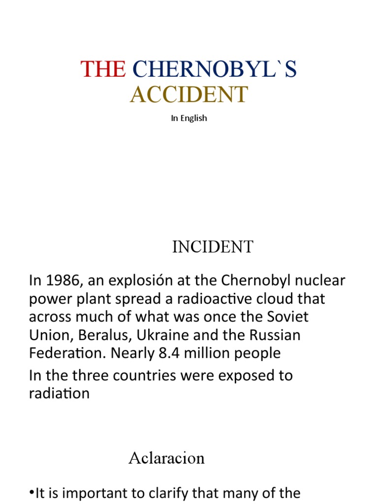 The Chernobyl's | PDF
