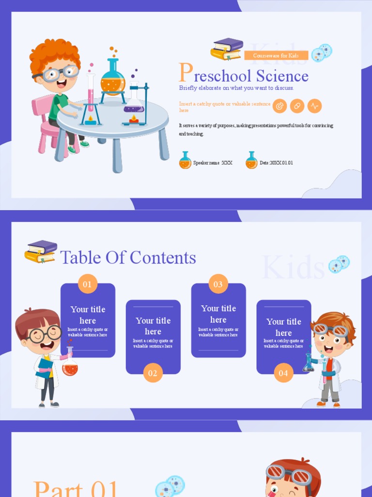 Presentation PRESCHOOL | PDF | Human Communication