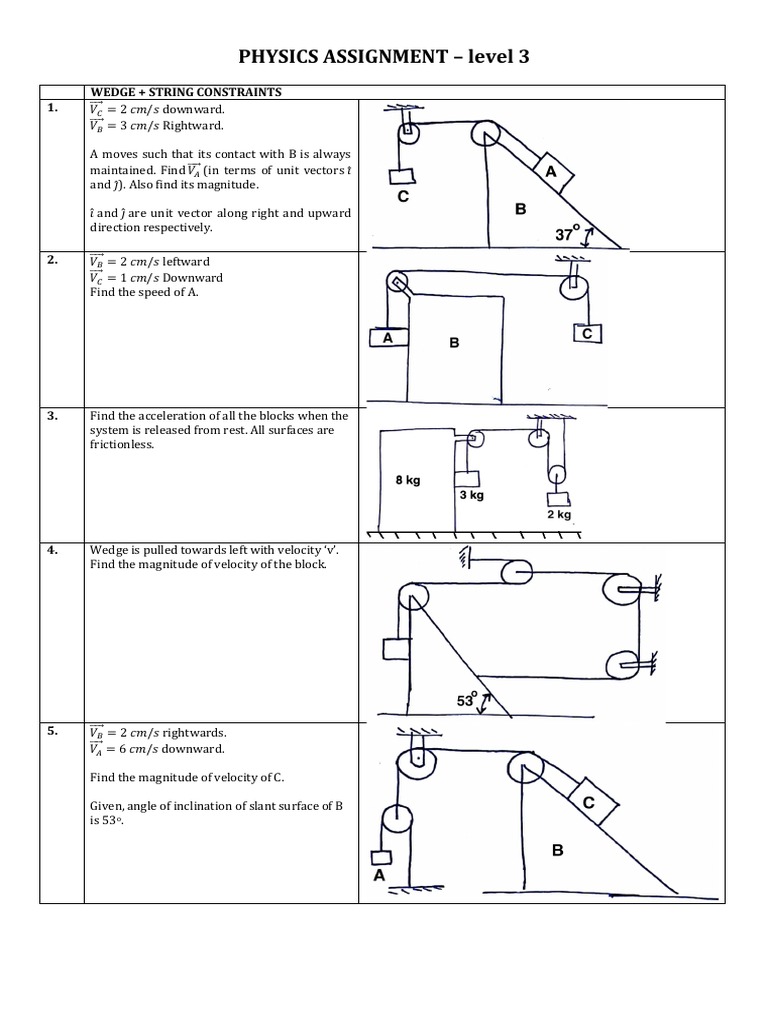 Wedge Constraints String Constraints Pseudo Force Pdf 5784