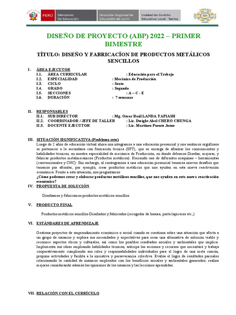 ABP 2022 Segundo Grado | PDF