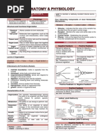 Anatomy and Physiology Reviewer | PDF | Hormone | Central Nervous System