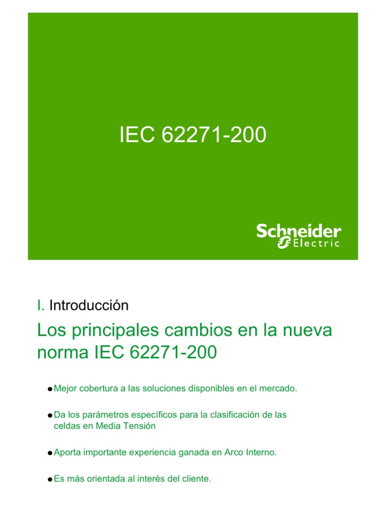 Requerimientos IEC 62271 200 | PDF