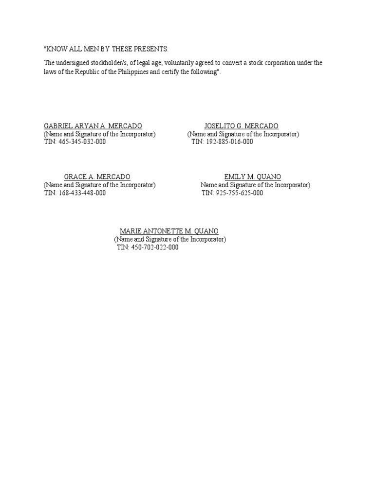 Undertaking To Assume Liabilities | PDF