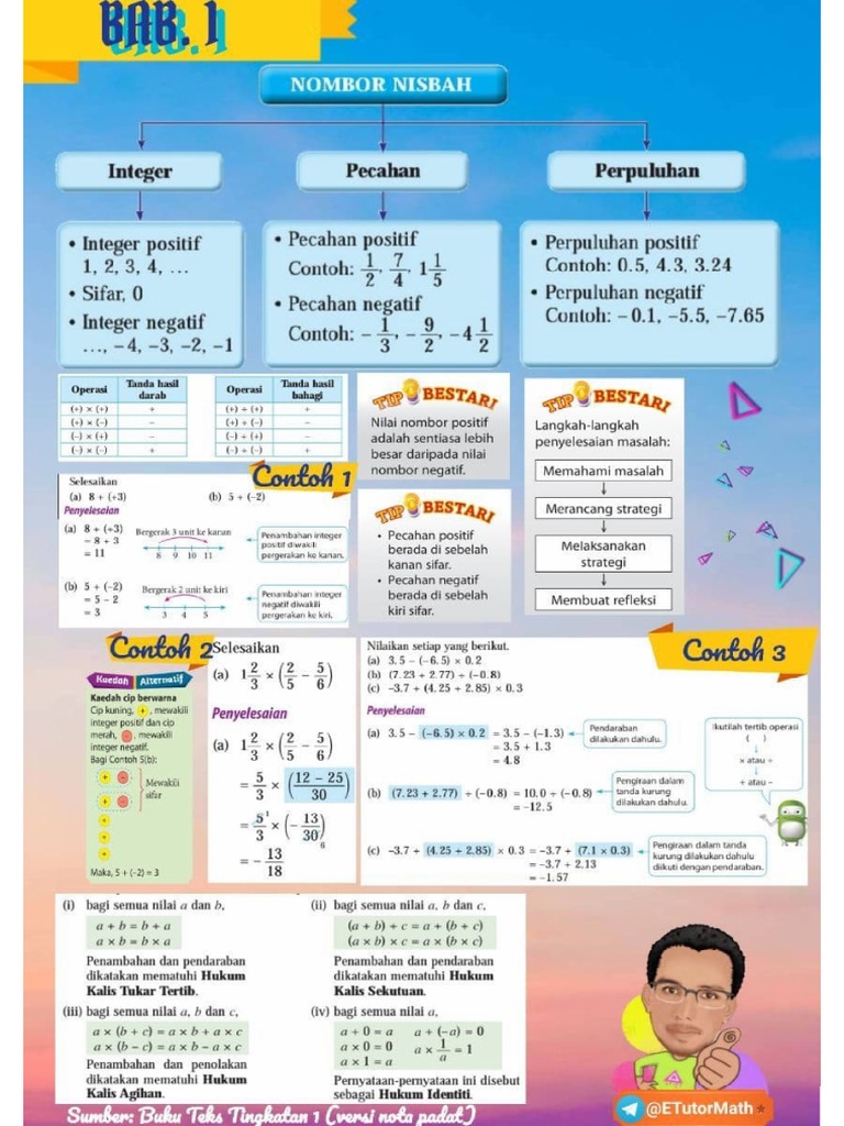 Nota Bab1 NoNisbah | PDF